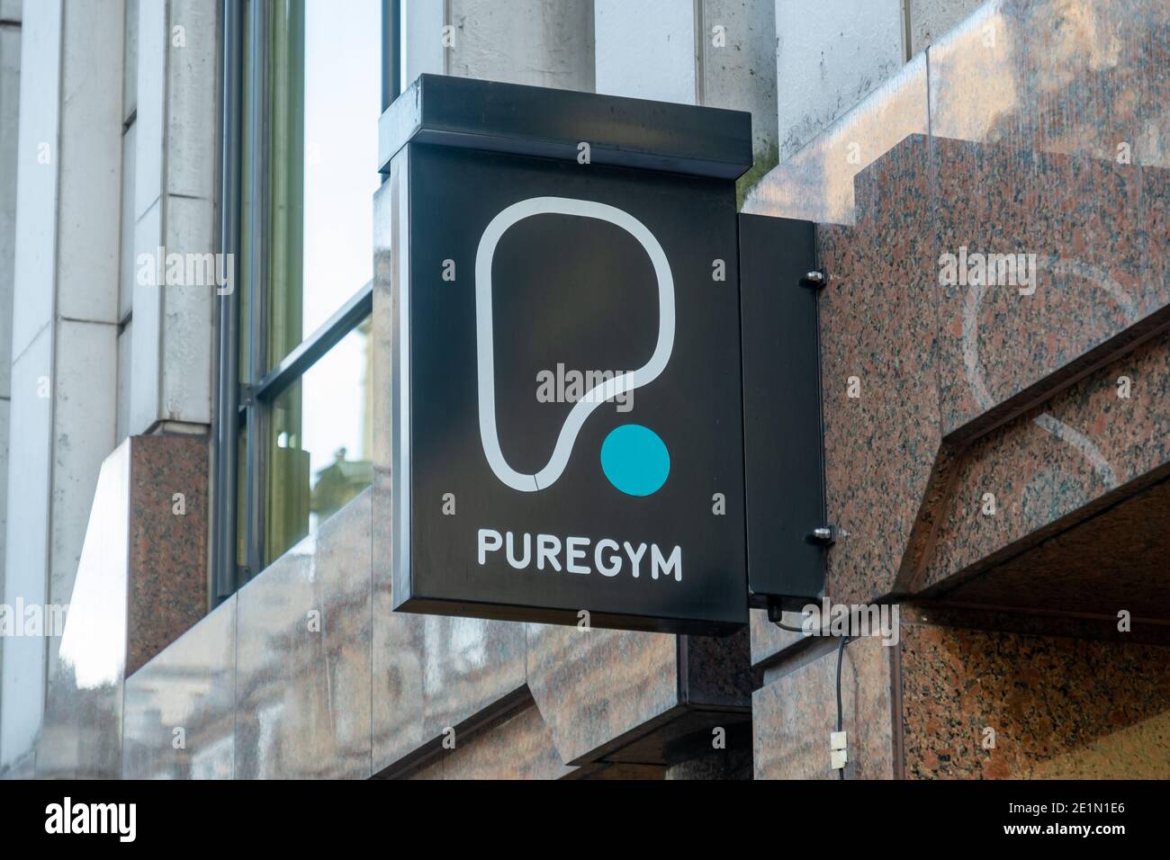 Pure gym logo hi-res stock photography and images - Alamy