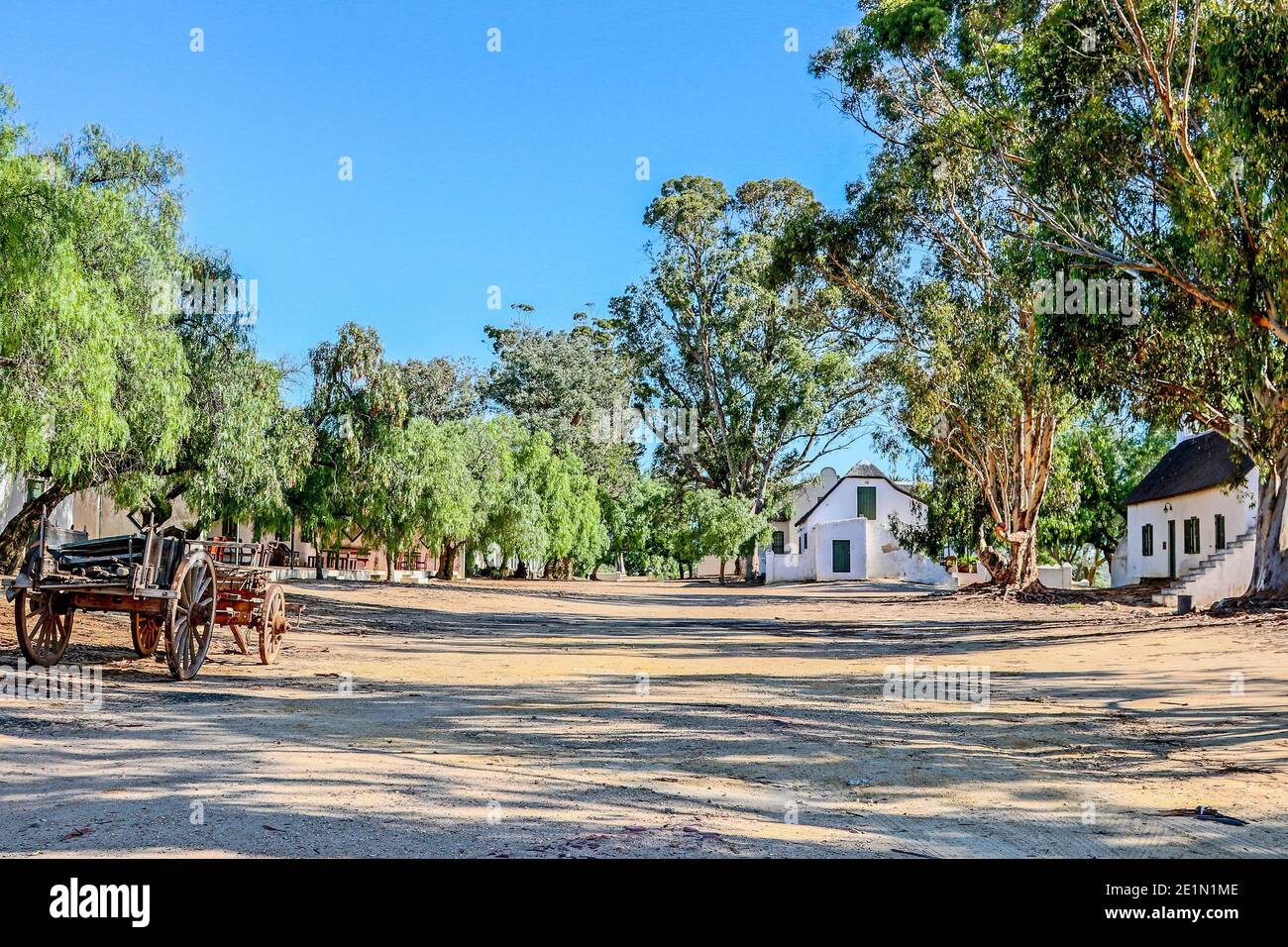 Kersefontein a Cape Dutch Farm in South Africa Stock Photo - Alamy
