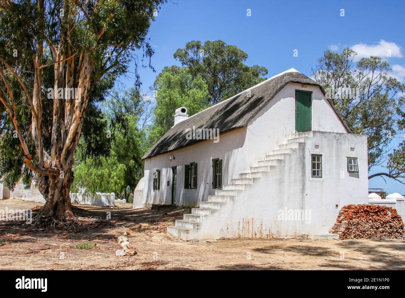 Kersefontein a Cape Dutch Farm in South Africa Stock Photo - Alamy