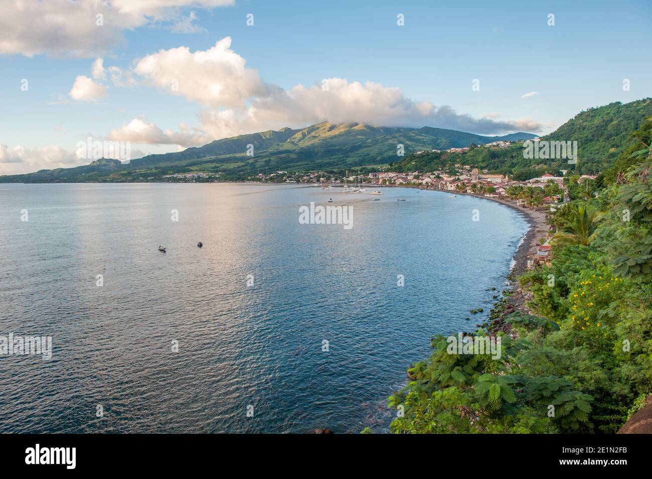 Mount Pelee Location