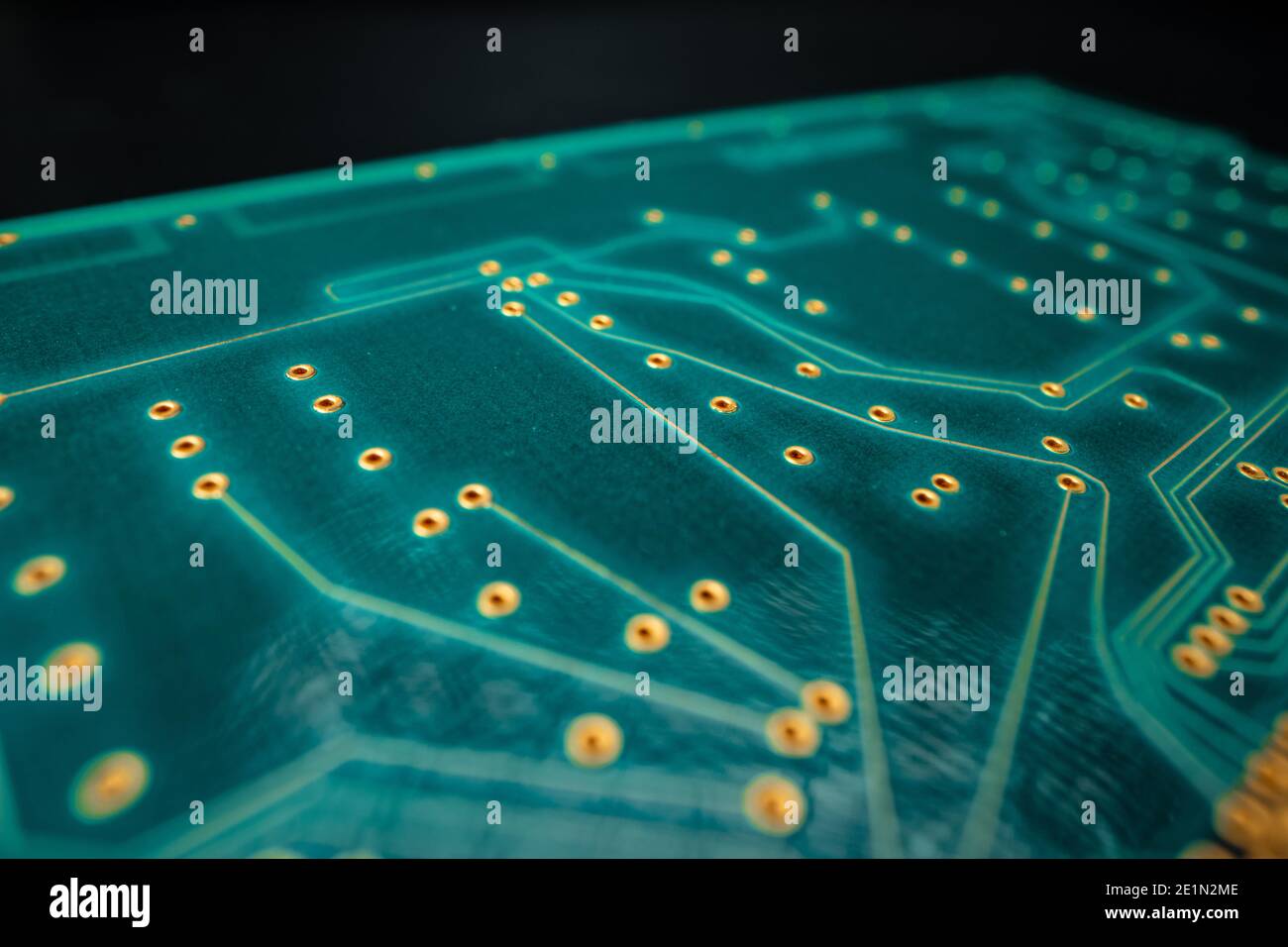 Macro photo of electronic circuit board in computer Stock Photo - Alamy
