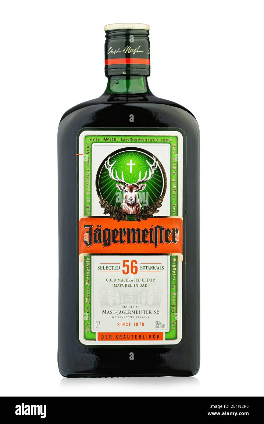 Jagermeister Bottle High Resolution Stock Photography and Images - Alamy