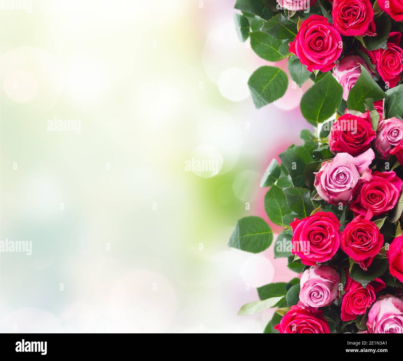 pile of pink flowers Stock Photo - Alamy