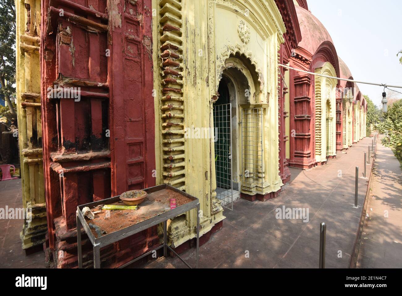 Dwadash Shiva mandir (southern) adjacent to the Ganges, 21 Grand Trunk ...