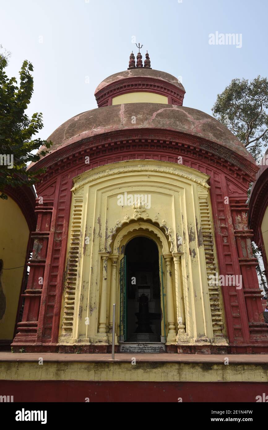 Dwadash Shiva mandir (southern) adjacent to the Ganges, 21 Grand Trunk ...