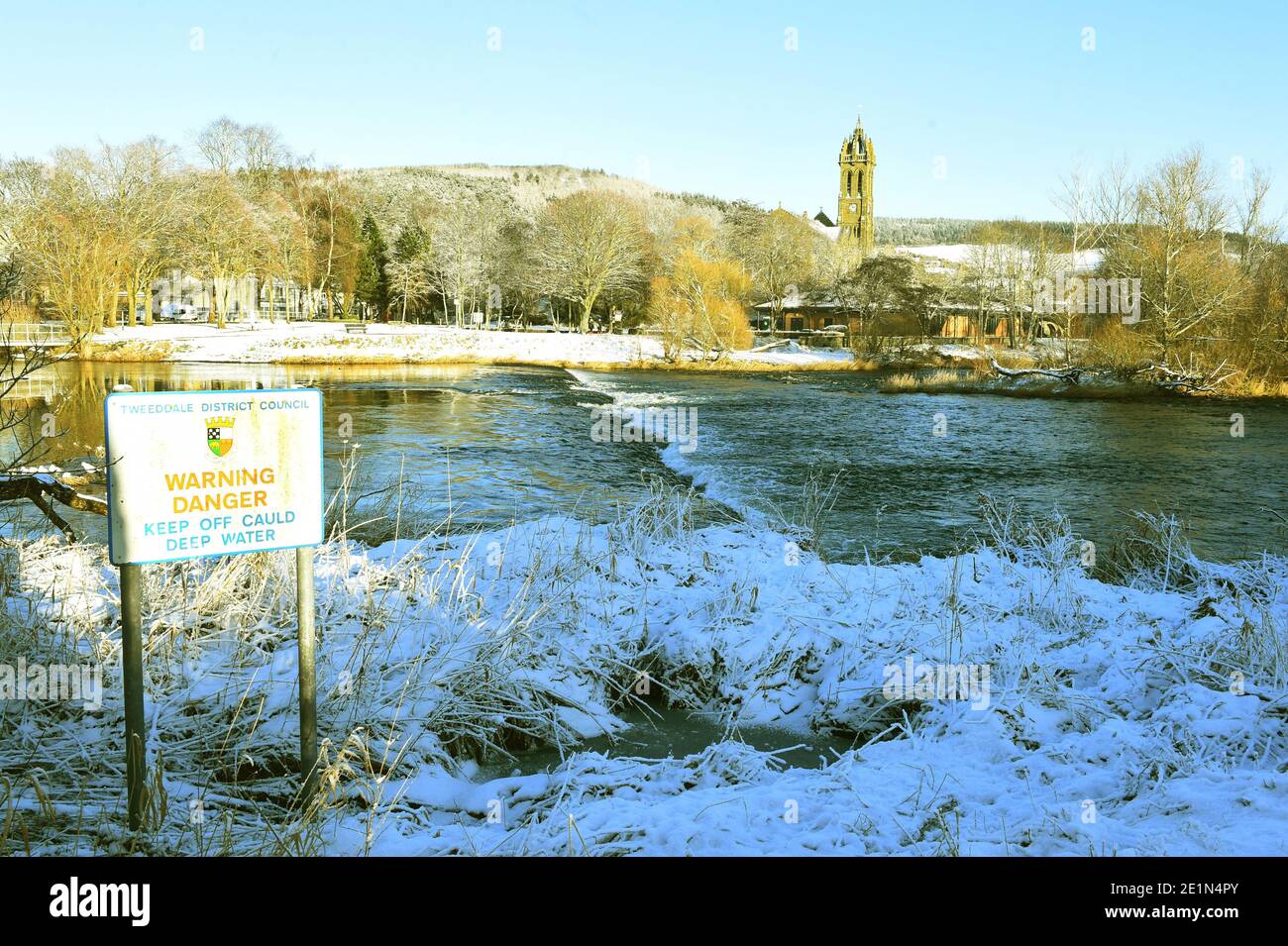 Hay lodge park peebles scottish borders parish church hi-res stock ...