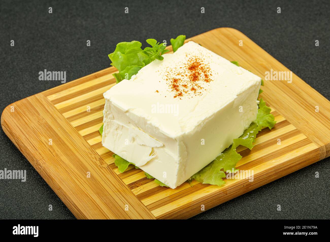Greek traditional soft feta dairy cheese Stock Photo - Alamy