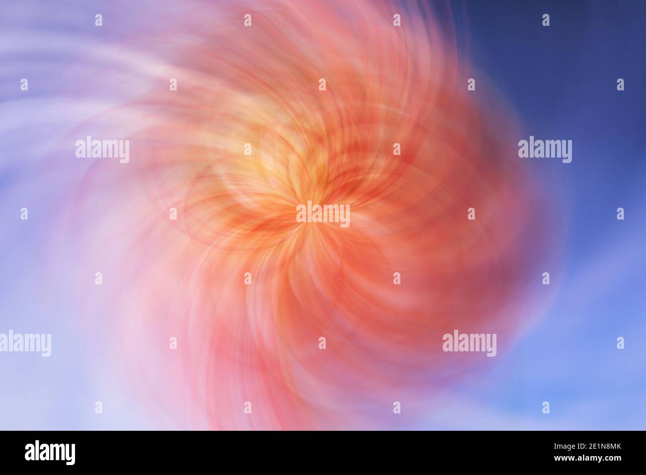 Sunny wind. Abstract space illustration Stock Photo - Alamy