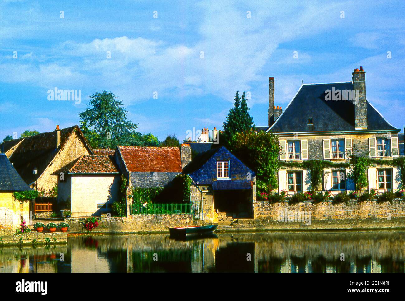 Illustration of river valley hi-res stock photography and images - Alamy