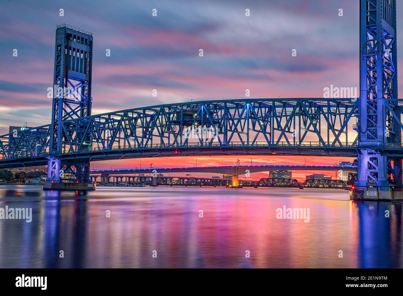 Main Street Bridge Stock Photo - Alamy