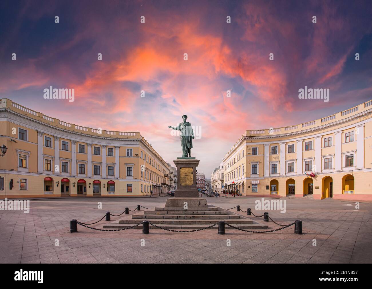 Statue of duke richelieu hi-res stock photography and images - Alamy