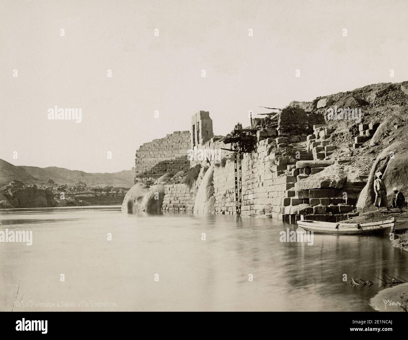 Nilometre egypt hi-res stock photography and images - Alamy