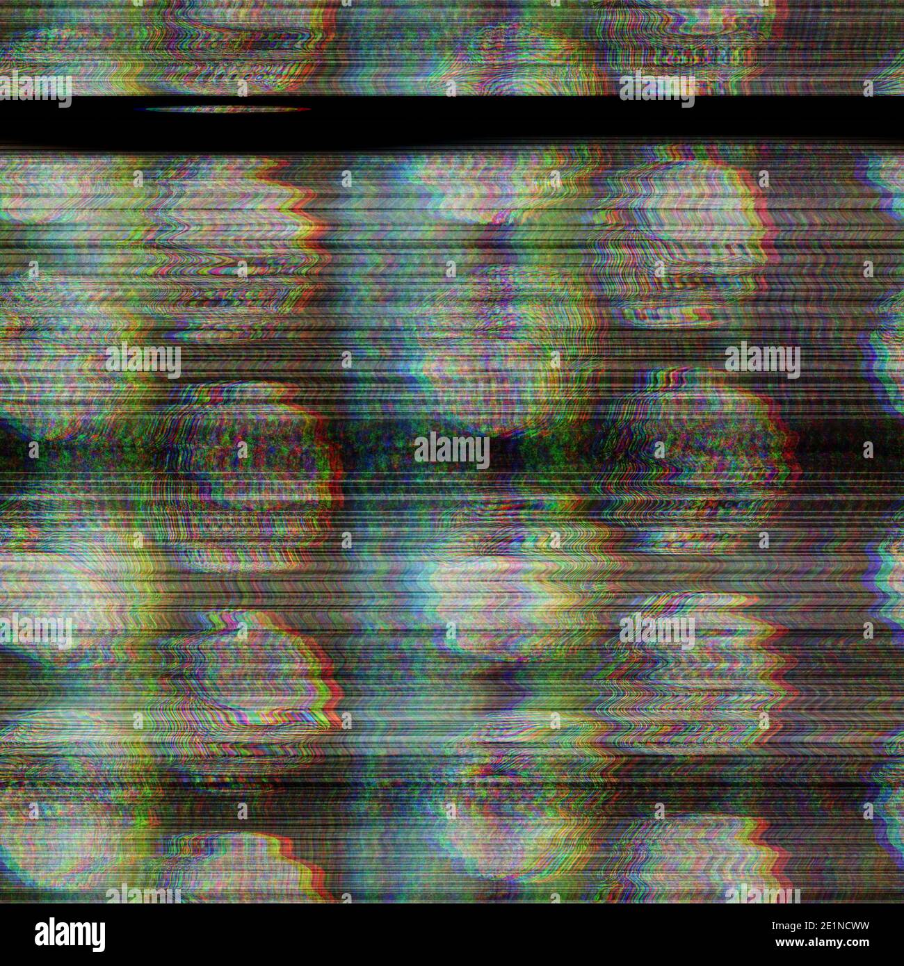 Seamless techno glitch RGB computer monitor noise Stock Photo - Alamy