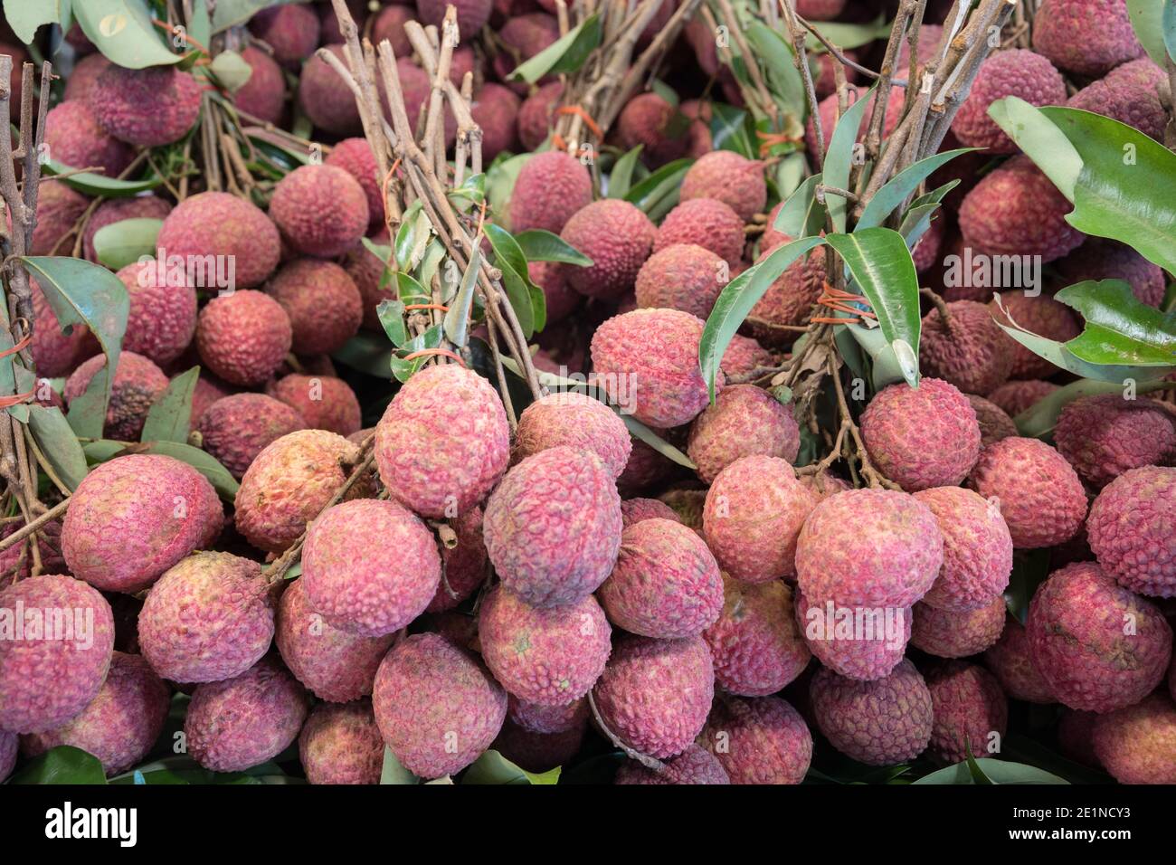 close up of lichi natural skin Stock Photo - Alamy