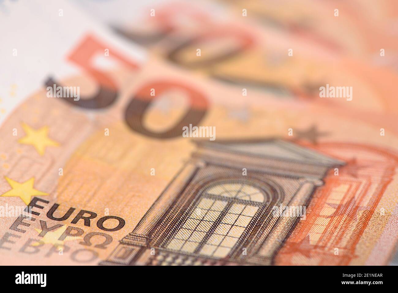 Detail of Euro banknotes Stock Photo - Alamy