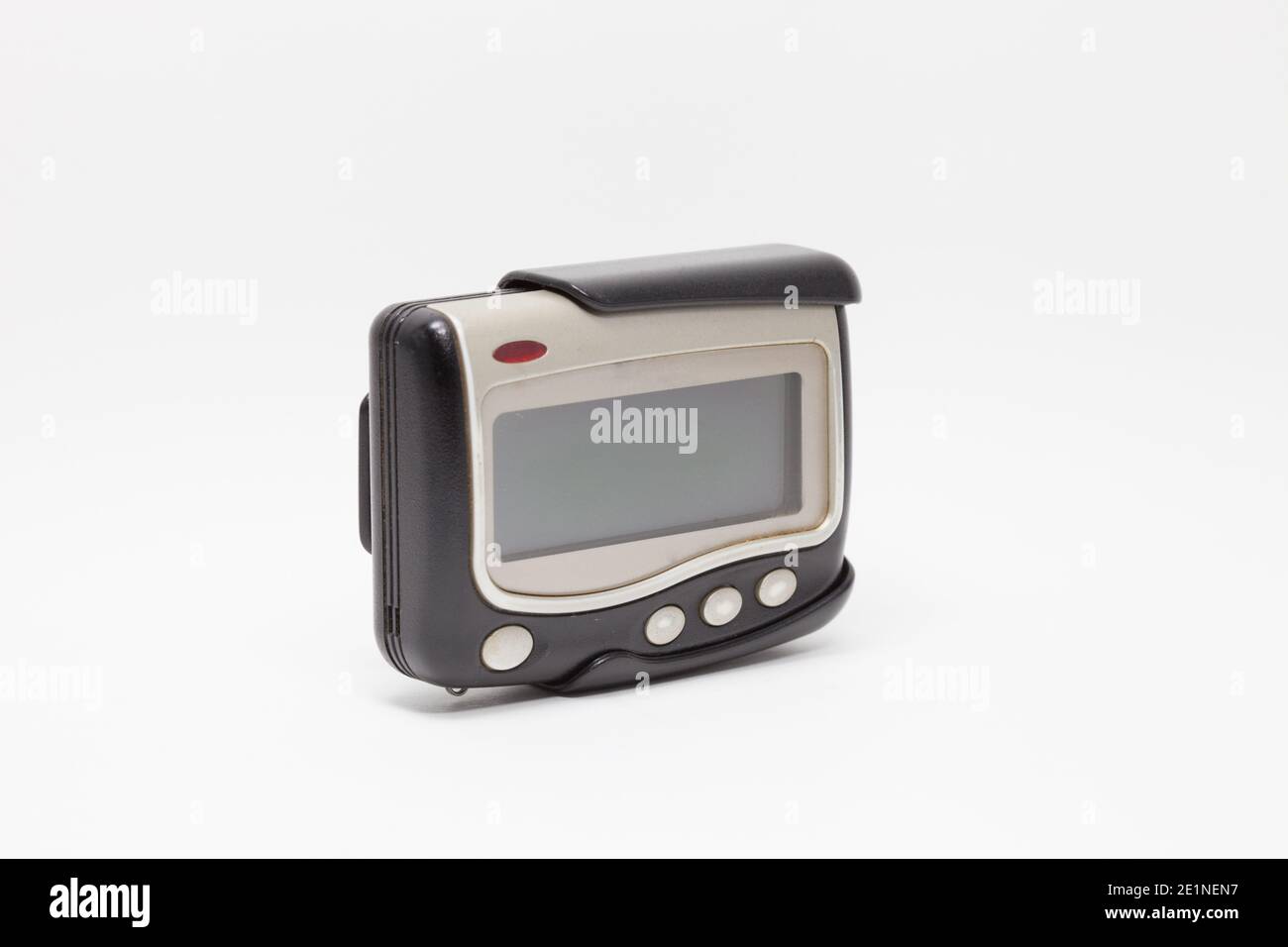 Pager with white background Stock Photo - Alamy
