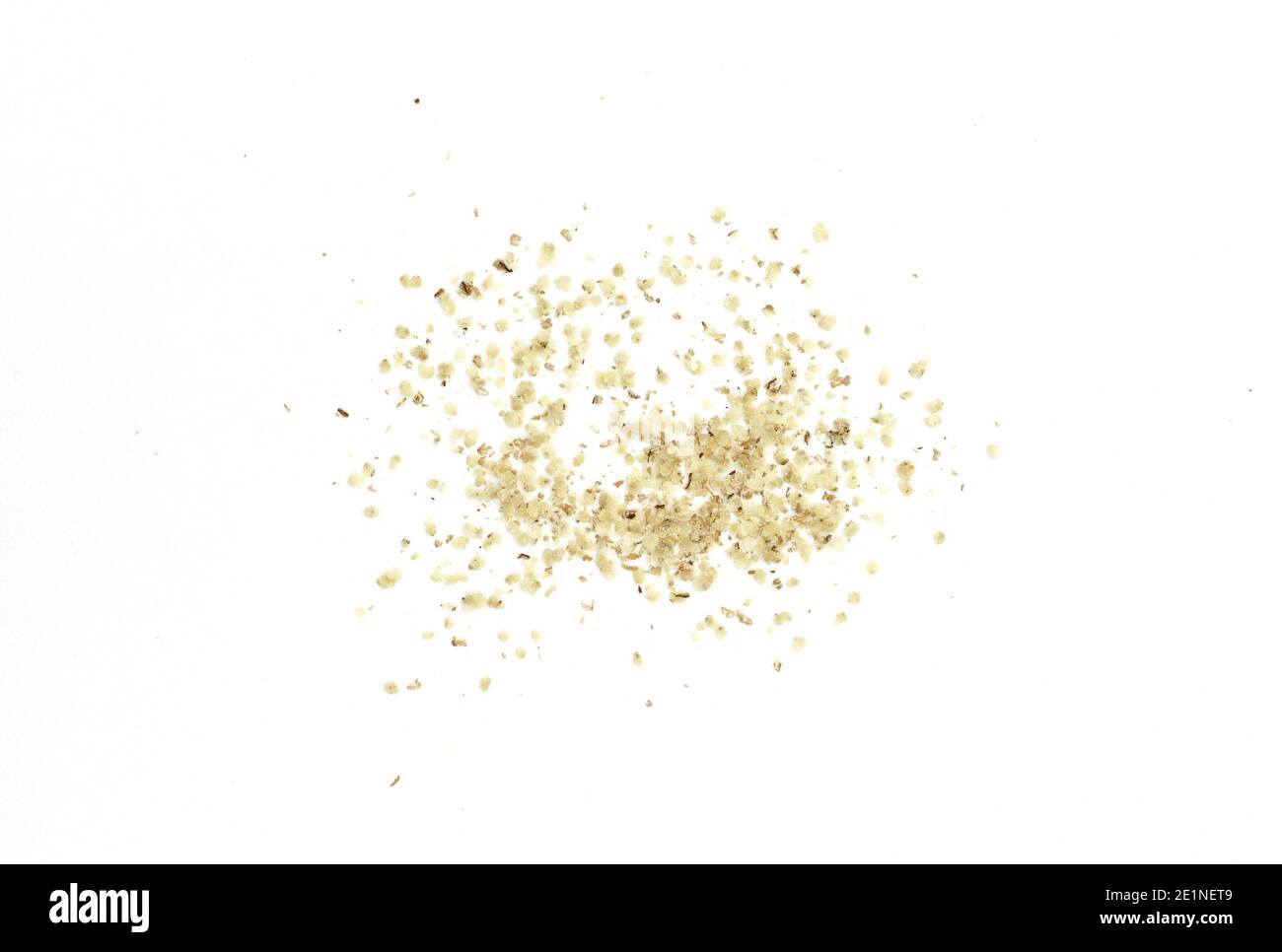 Wheat germ, the highly nutritious heart of the wheat kernel isolated on ...
