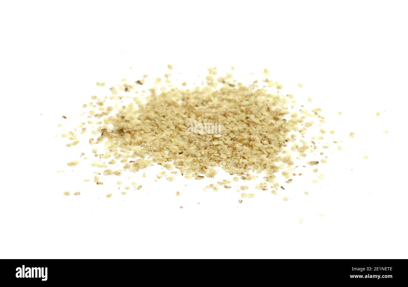 Wheat germ, the highly nutritious heart of the wheat kernel isolated on ...