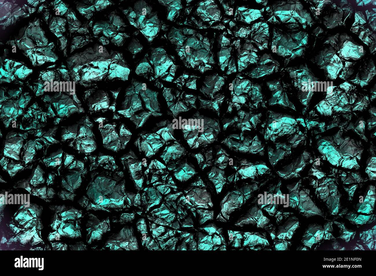 artistic light blue metal like mineral digitally drawn background ...