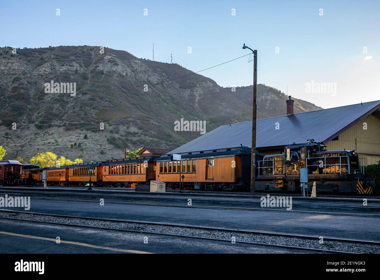 Railway Yard Durango Silverton Railway High Resolution Stock Photography and Images - Alamy