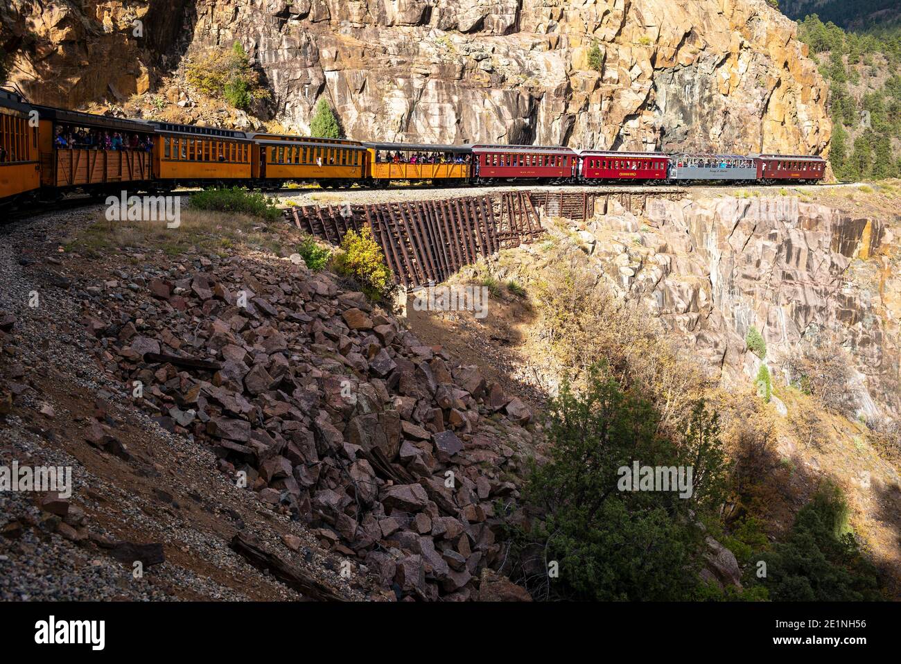 Vintage durango silverton train hi-res stock photography and images - Alamy