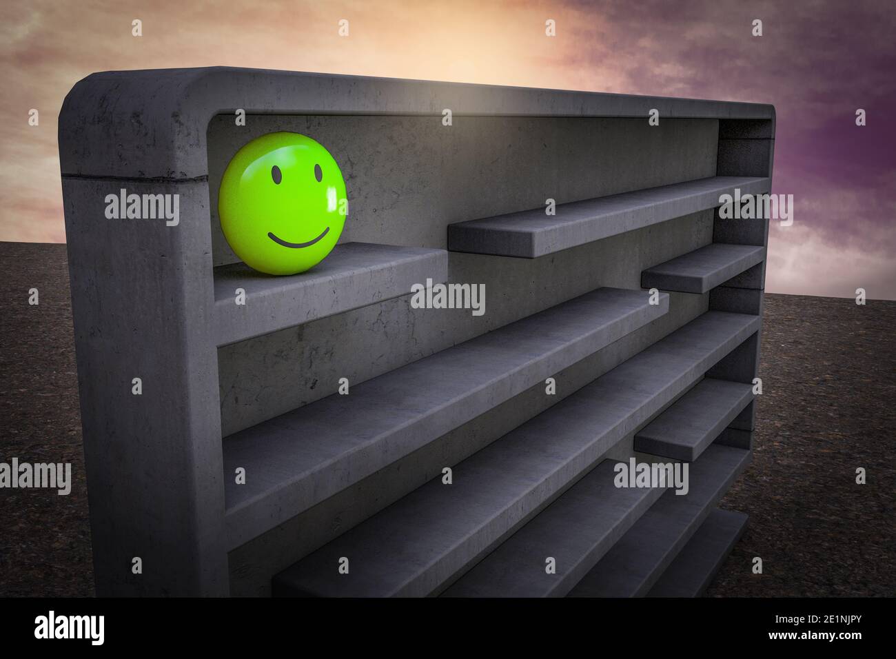 3d Illustration Smiling Emoticon High Resolution Stock Photography and ...