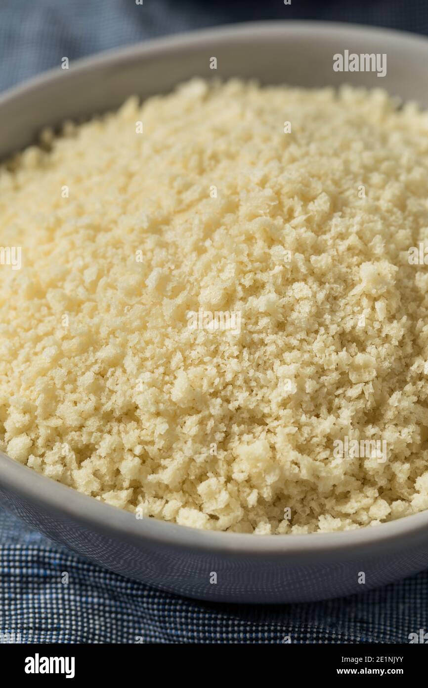 Homemade Panko Bread Crumbs in a Bowl Stock Photo - Alamy