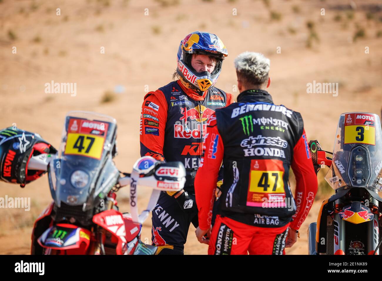 Price Toby (aus), KTM, Red Bull KTM Factory Team, Moto, Bike, portrait during the 6th stage of ...