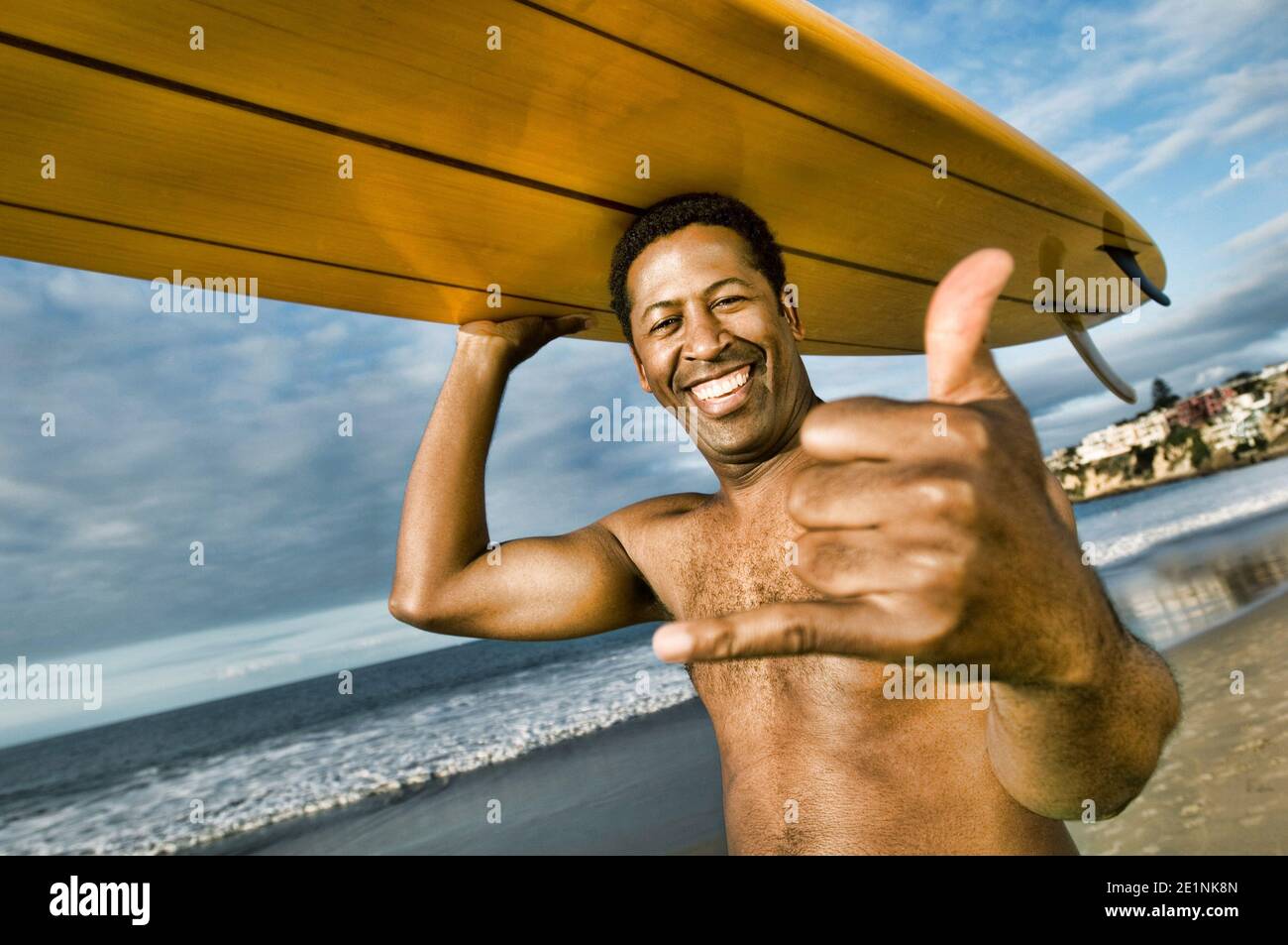 African american surfer hi-res stock photography and images - Alamy