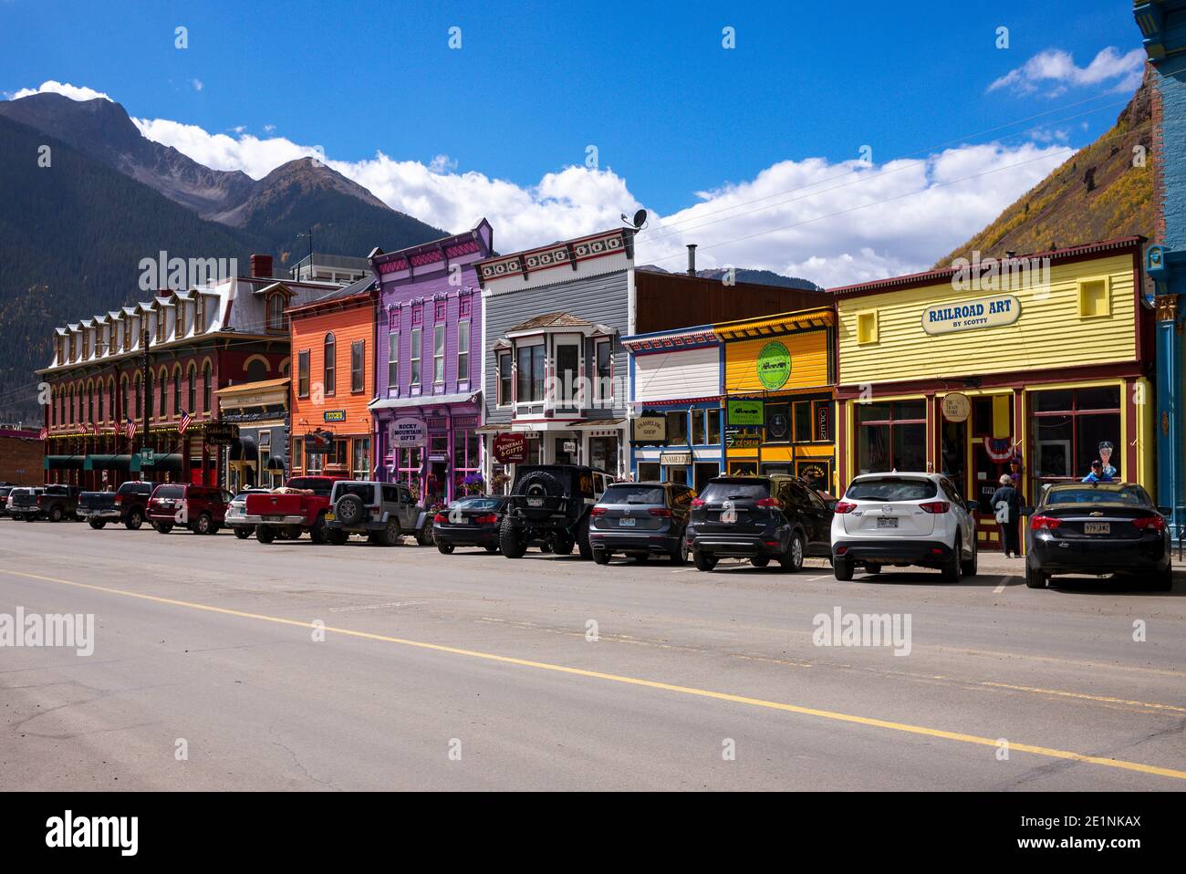 Silverton historic district hi-res stock photography and images - Alamy