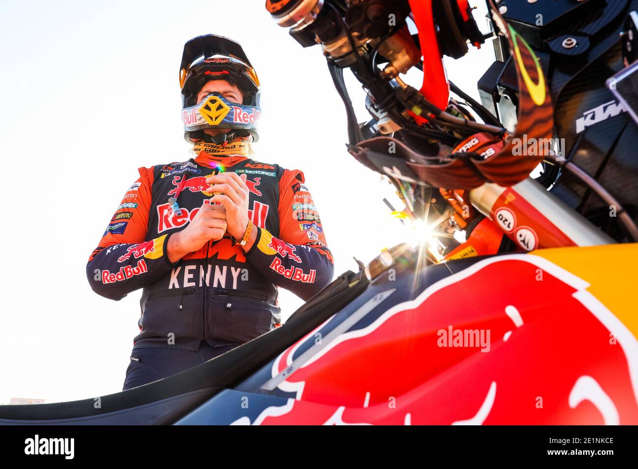 Sunderland Sam (gbr), KTM, Red Bull KTM Factory Team, Moto, Bike, portrait during the 6th stage ...