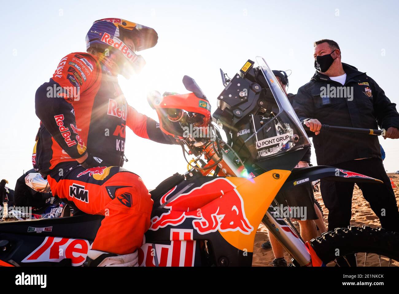 Price Toby (aus), KTM, Red Bull KTM Factory Team, Moto, Bike, portrait during the 6th stage of ...