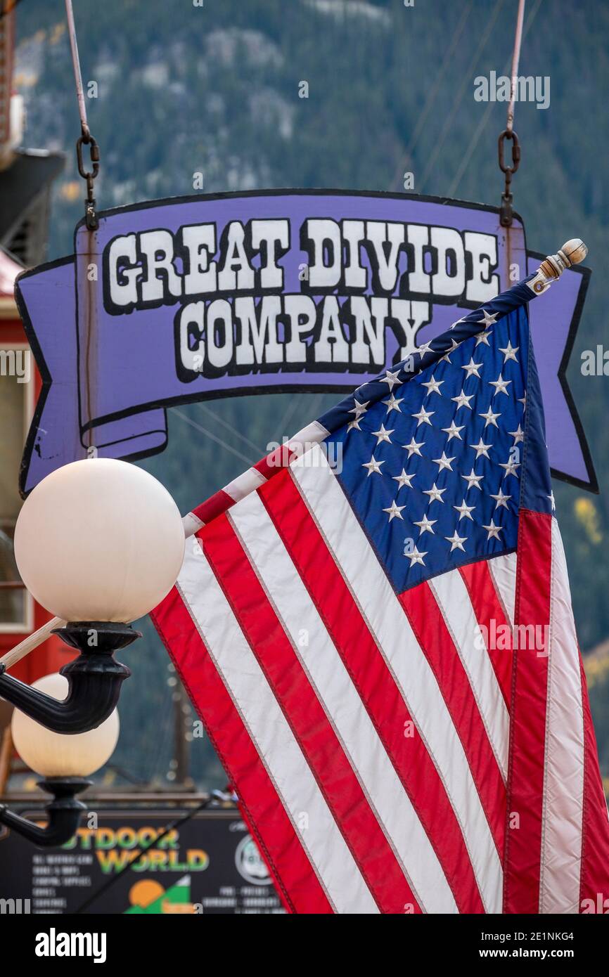 Silverton colorado signage hi-res stock photography and images - Alamy