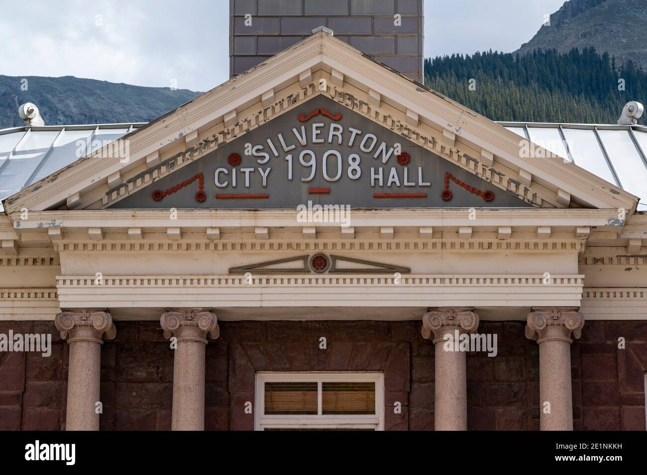 Silverton City Hall, Silverton, Colorado, USA Stock Photo - Alamy