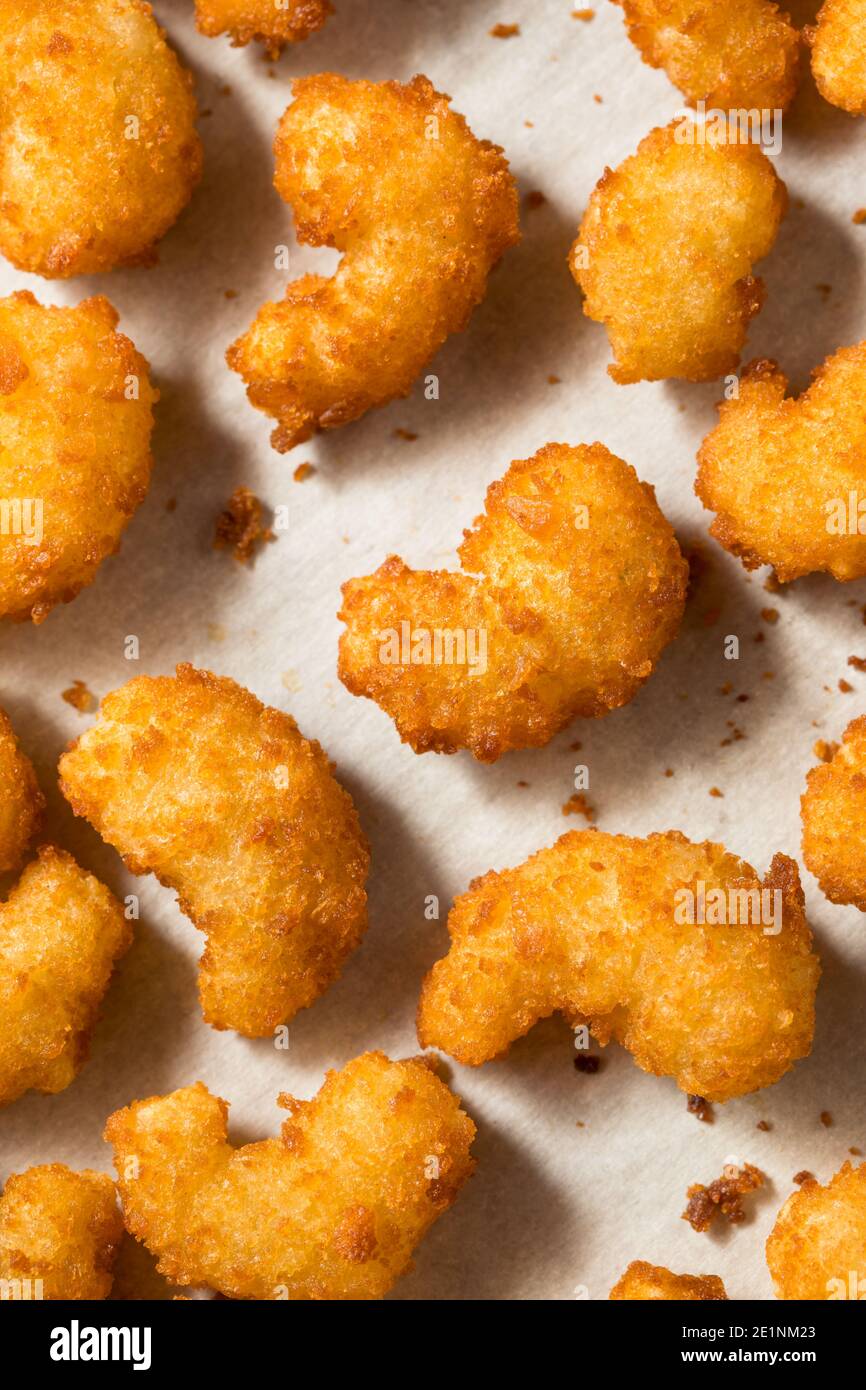 Homemade Deep Fried Popcorn Shrimp Ready to Eat Stock Photo - Alamy