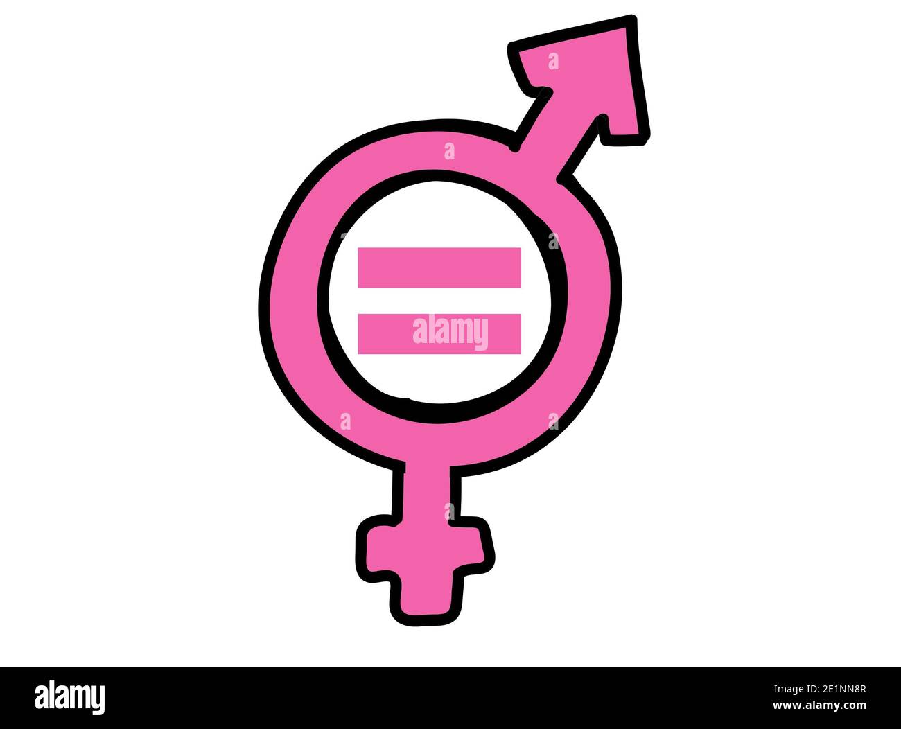 Equality Symbol Blue