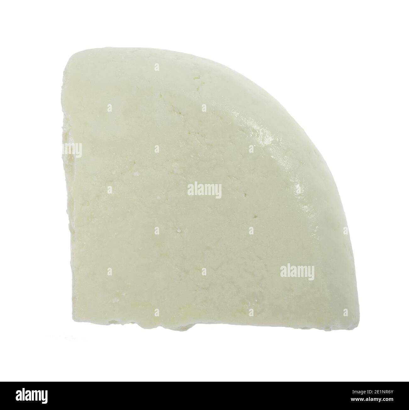 white full-fat cheese isolated on white Stock Photo - Alamy
