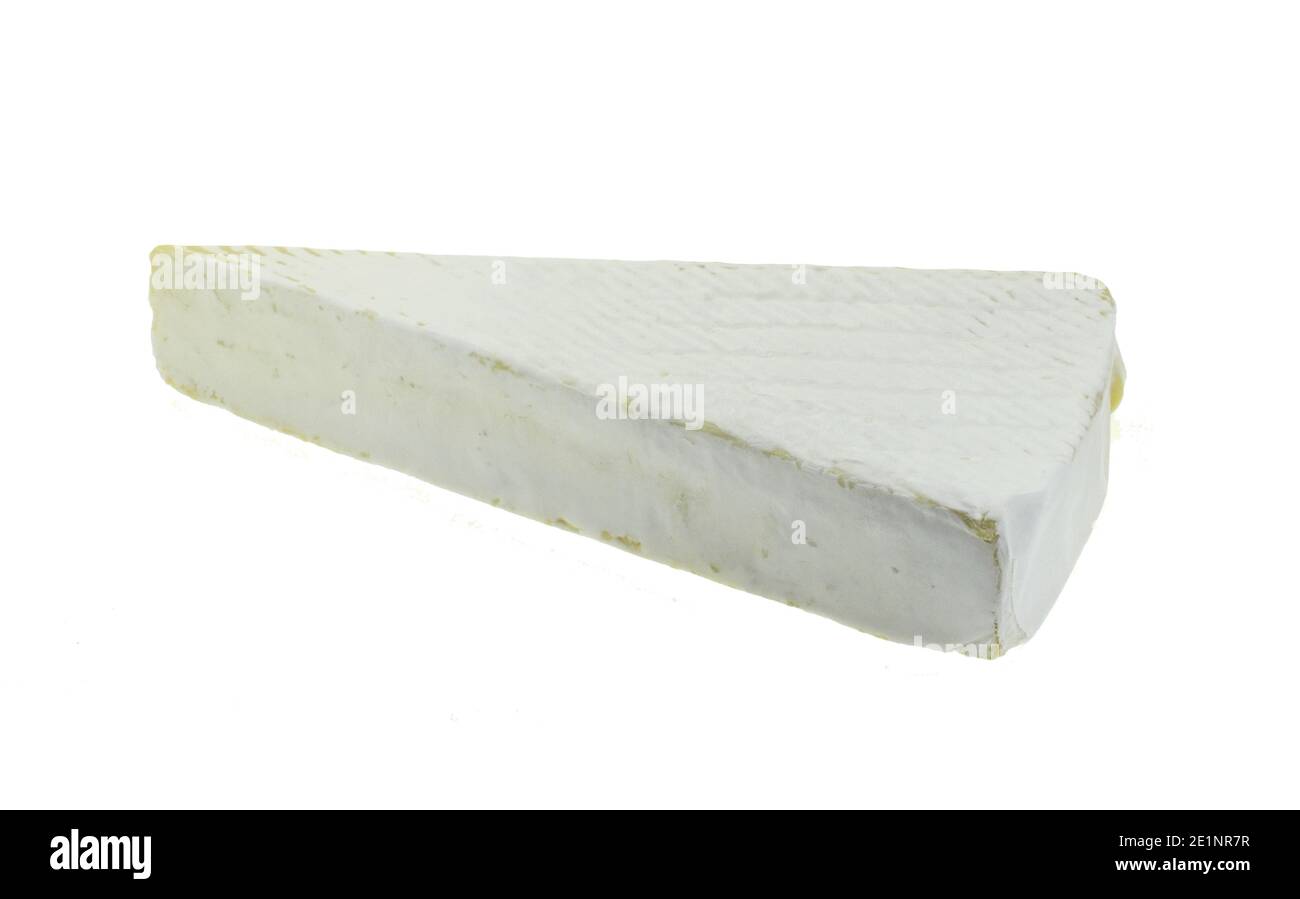 Soft ripened brie cheese Cut Out Stock Images & Pictures - Alamy