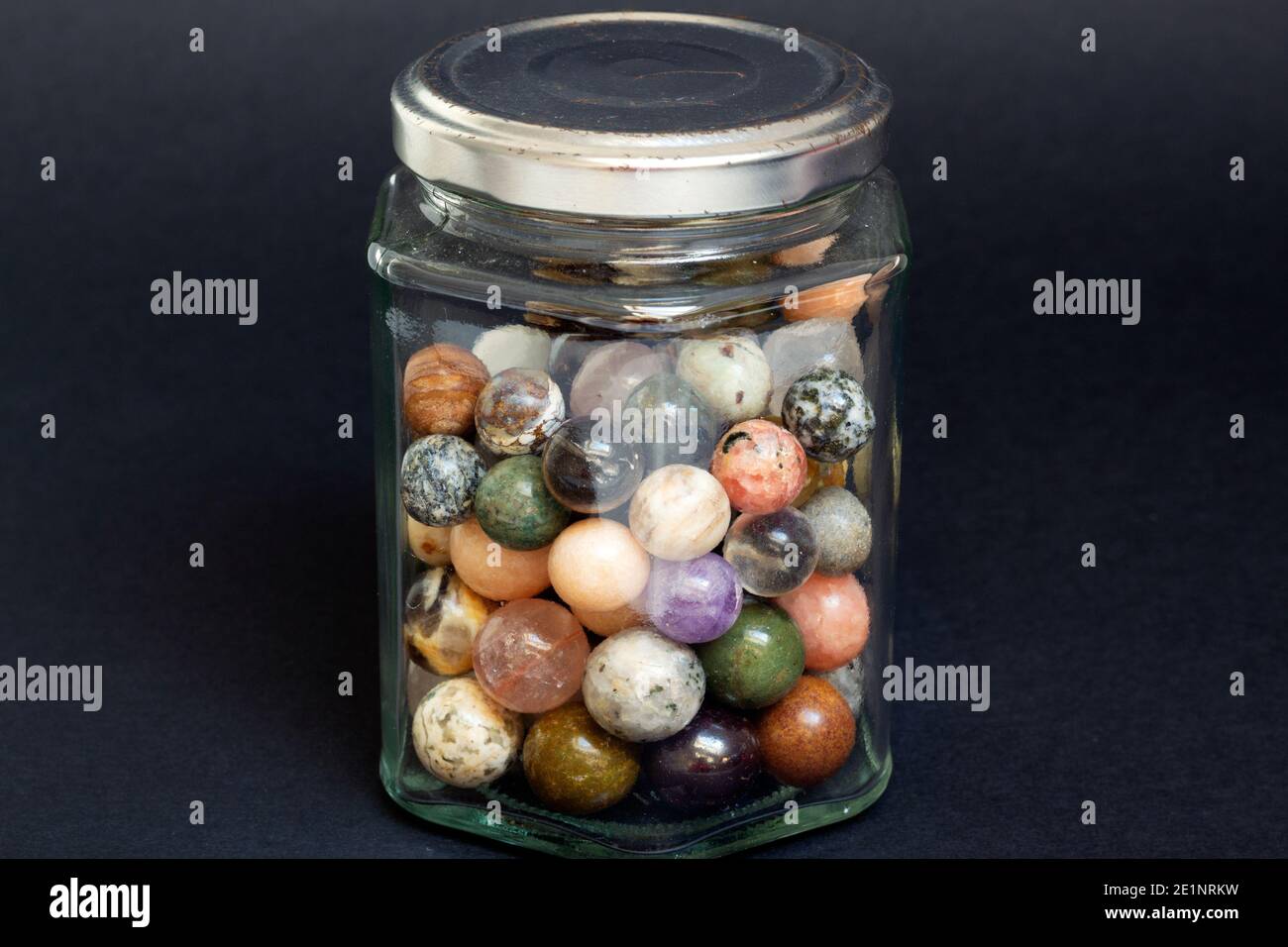 Jar of marbles hi-res stock photography and images - Alamy
