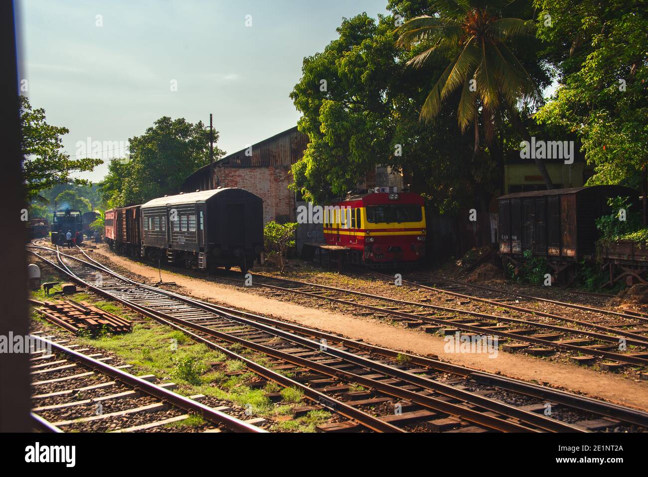 Colombo Railway Station. Sri Lanka Stock Photo - Alamy