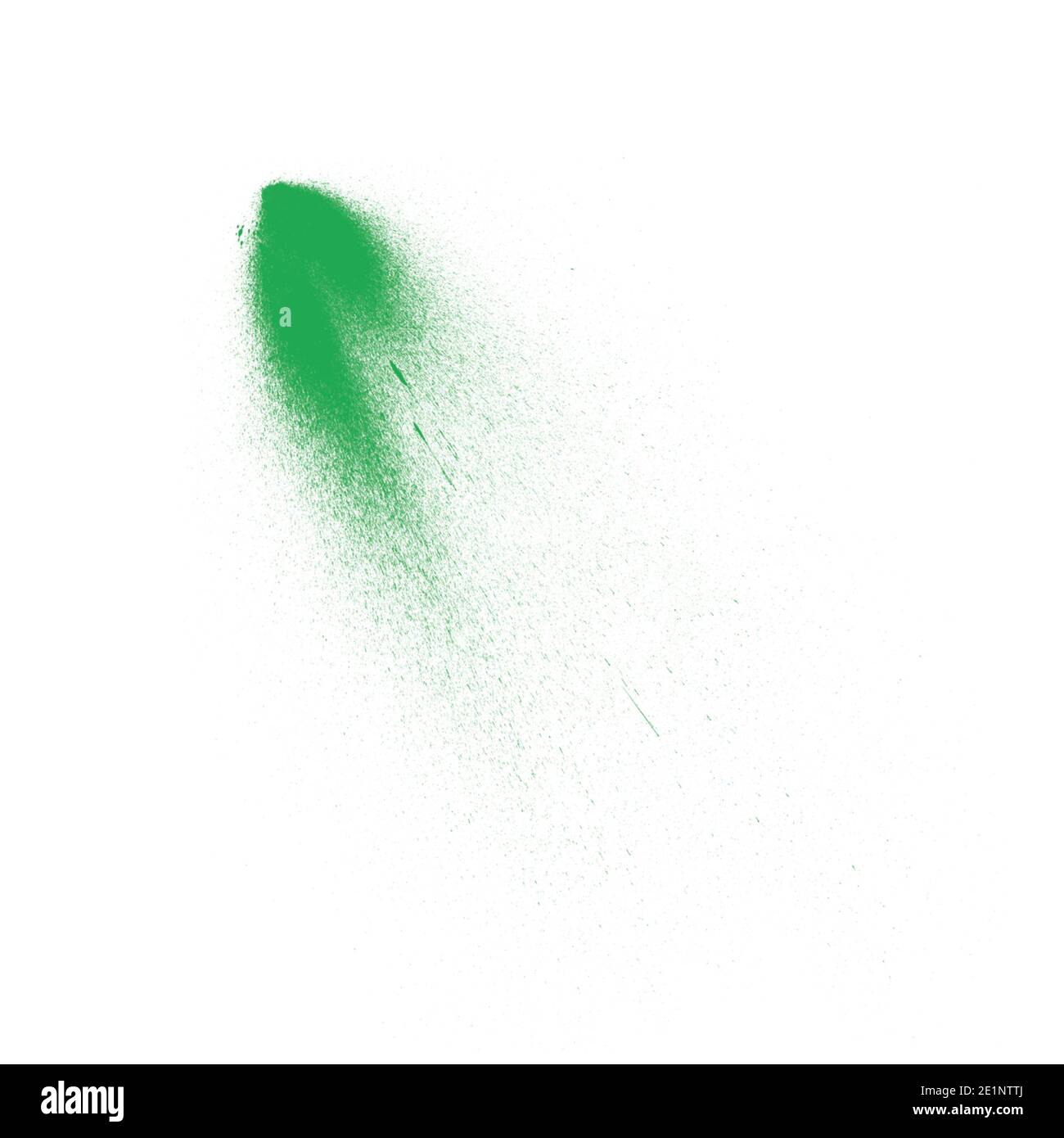 Beautiful green paint splash brush illustration for art concept Stock ...