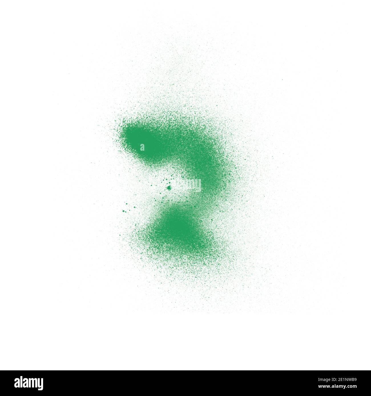 Beautiful green paint splash brush. Green explosion brush background ...