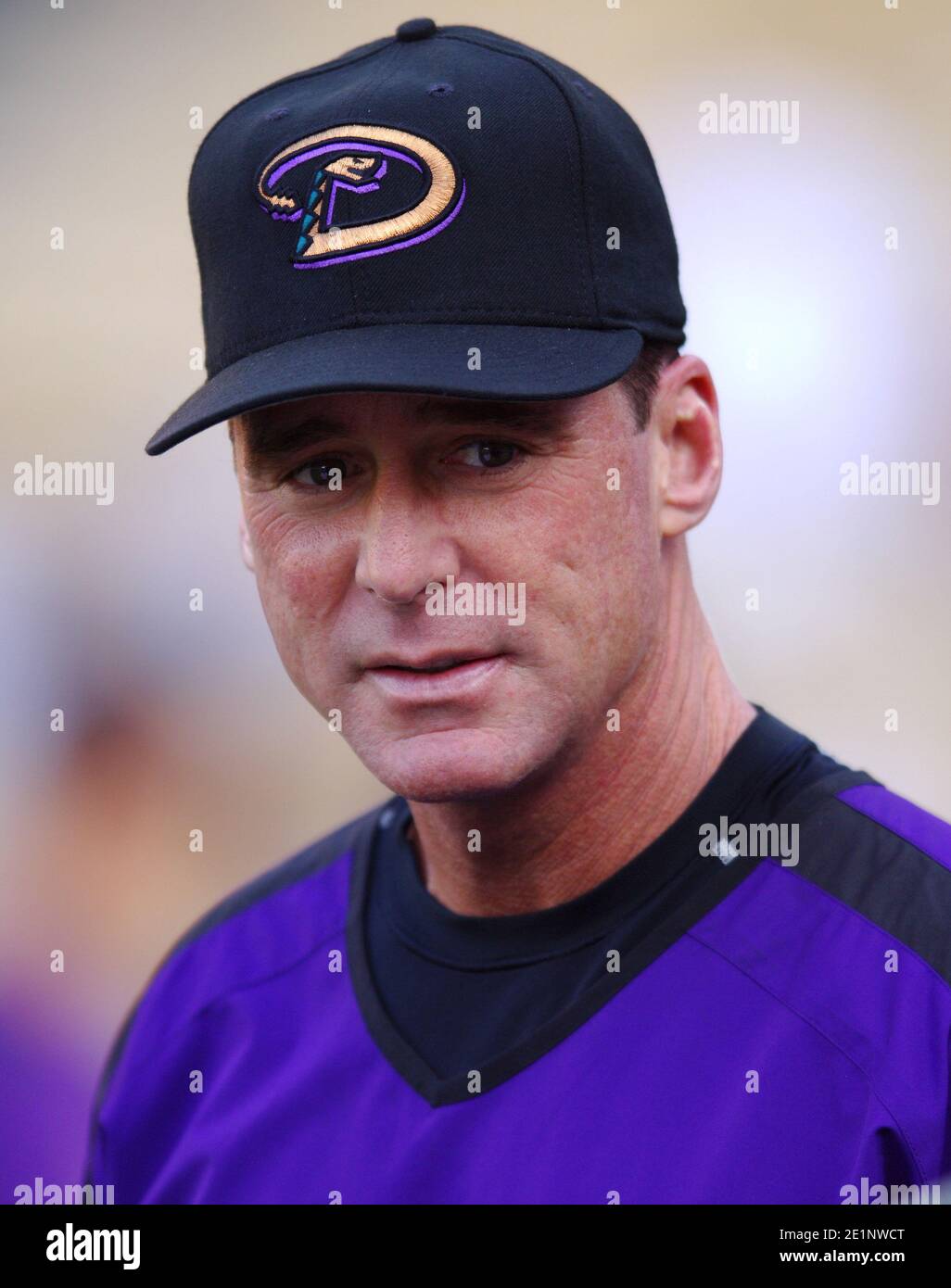 Arizona Diamondbacks manager Bob Melvin during batting practice before ...