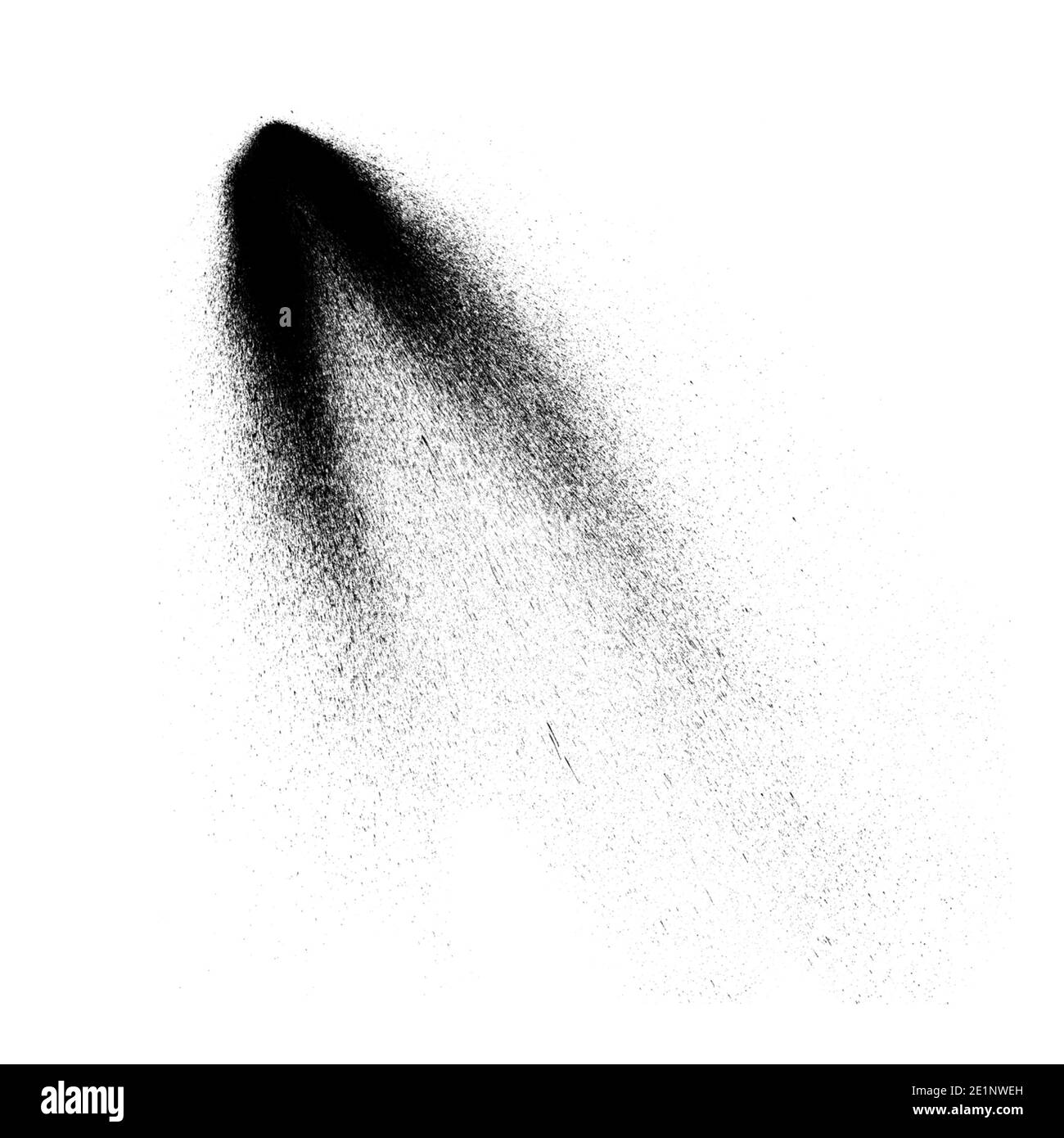 Powder paint spray Black and White Stock Photos & Images - Alamy