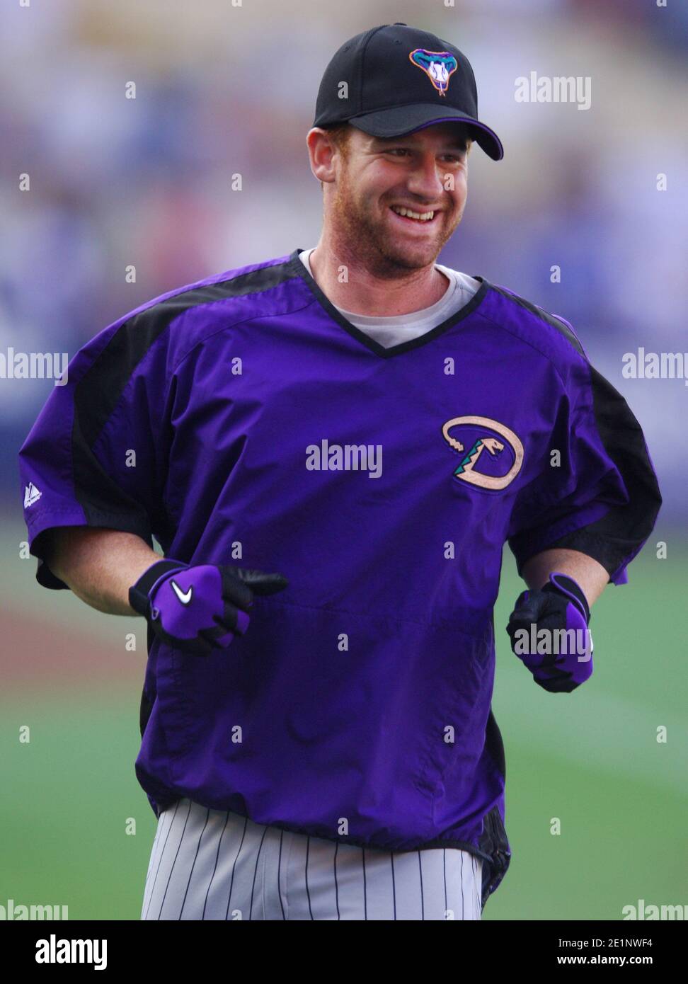 Chad Tracy of the Arizona Diamondbacks during batting practice before ...