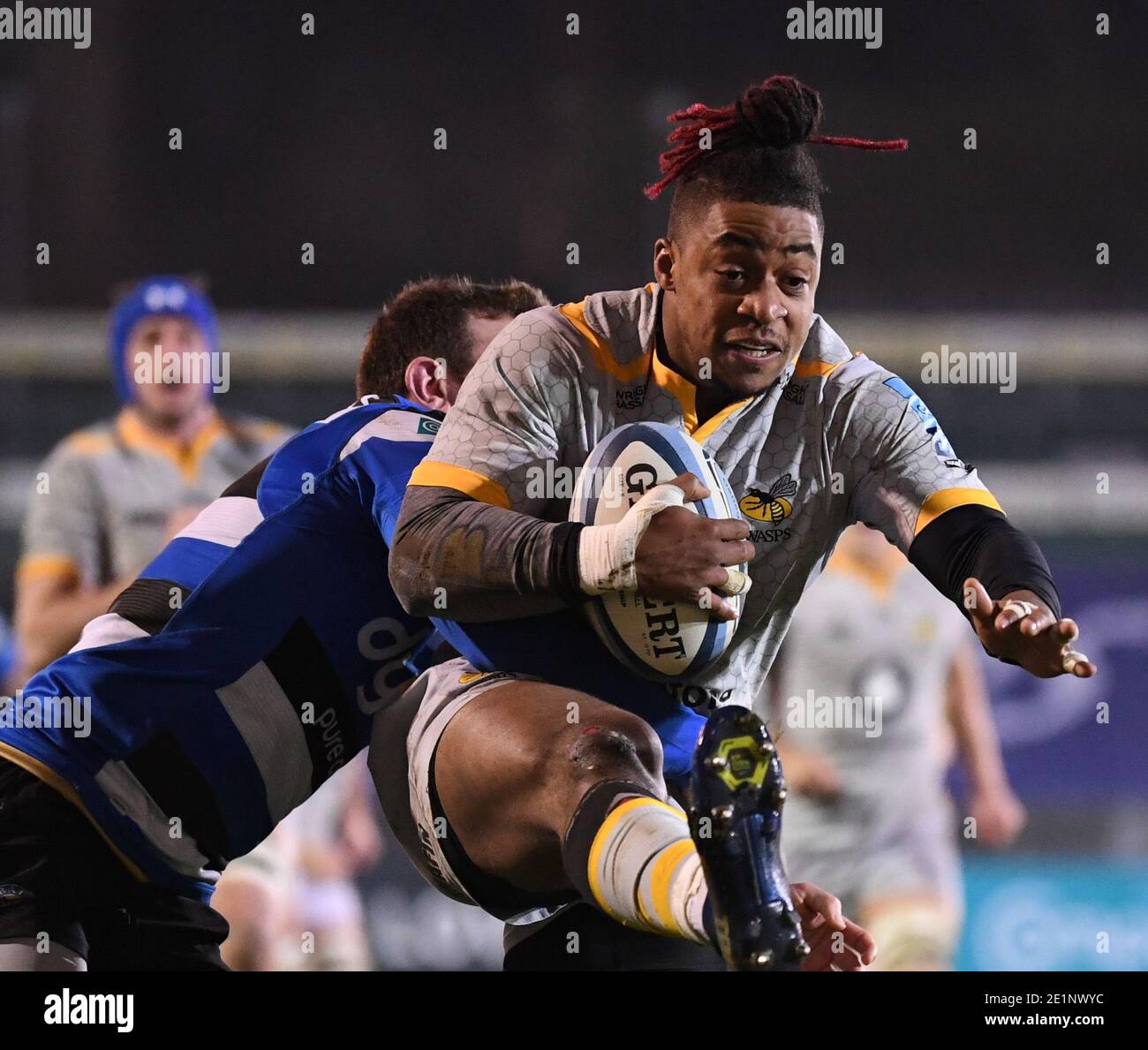 Recreation Ground, Bath, Somerset, UK. 8th Jan, 2021. English ...