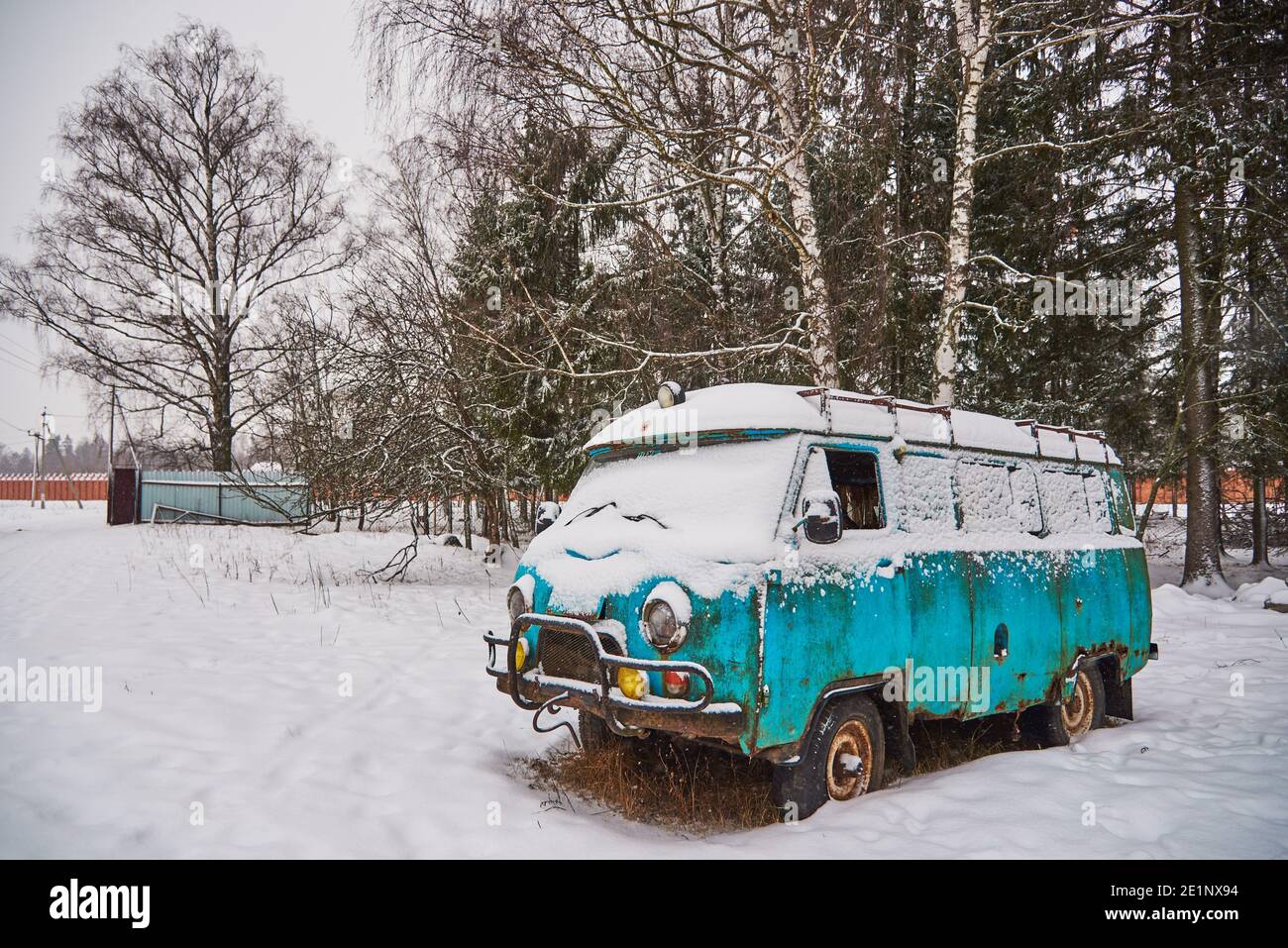 Russian minivan minibus hi-res stock photography and images - Alamy