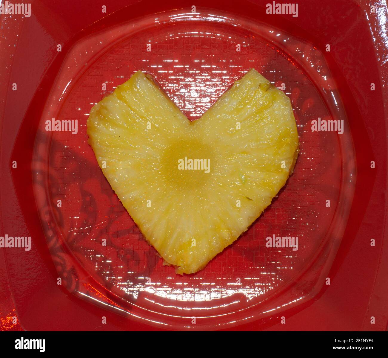 Pineapple heart hi-res stock photography and images - Alamy