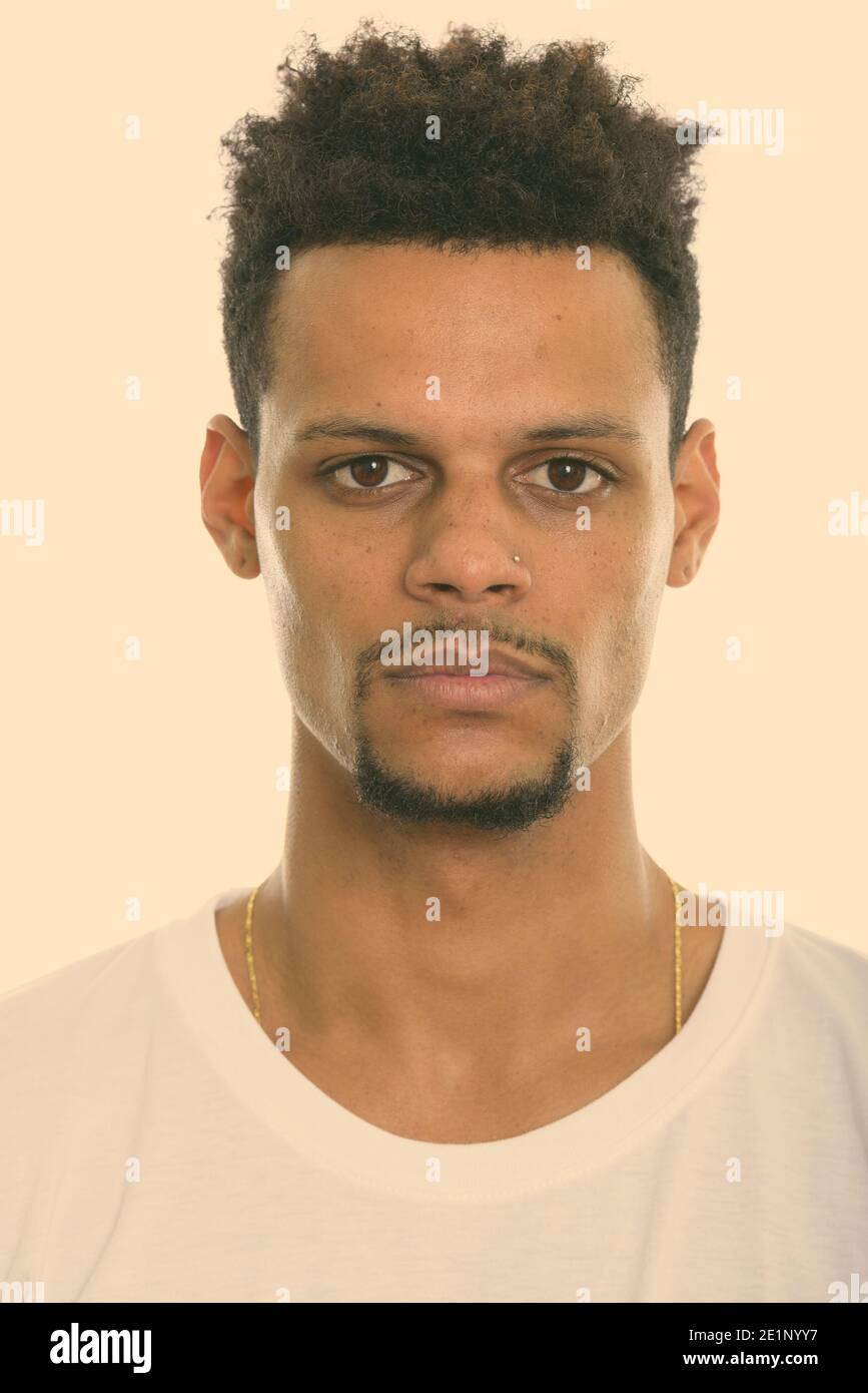 African face shot hi-res stock photography and images - Alamy