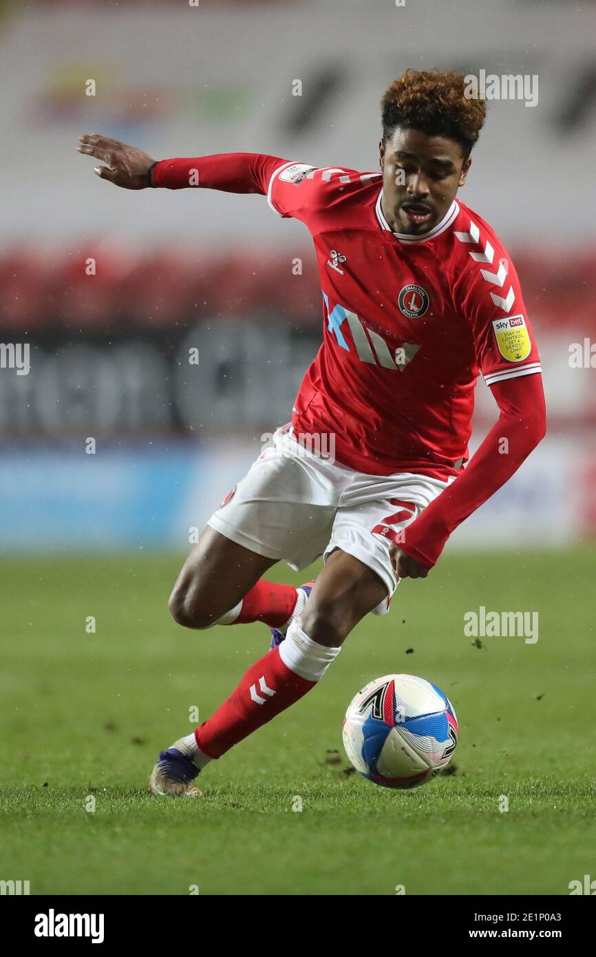 Ian Maatsen of Charlton Athletic during the Sky Bet League 1 match at ...